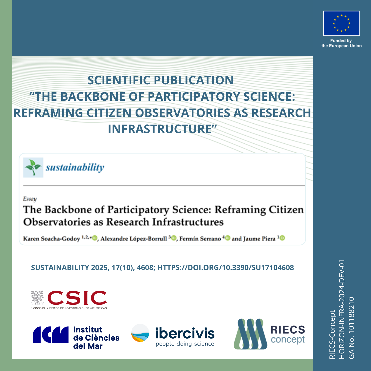 Reframing Citizen Observatories: The Backbone for Participatory Science ...
