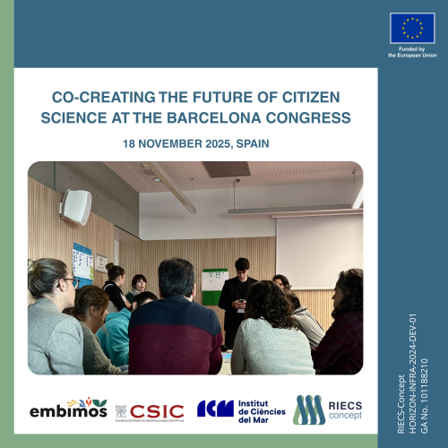 Co-Creating the Future of Citizen Science at the CS Barcelona Congress - RIECS-Concept